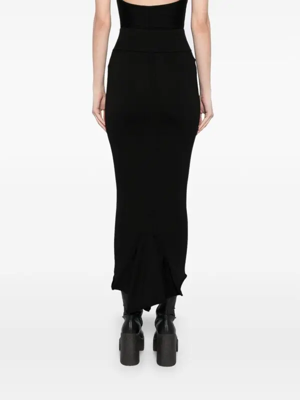 Rick Owens Porterville Fitted Skirt