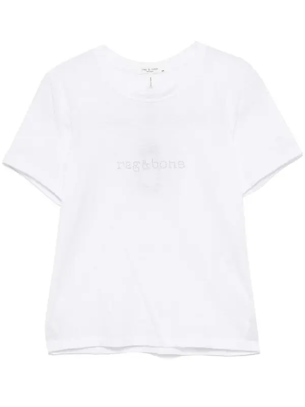 Rag & Bone Logo-stud T-shirt