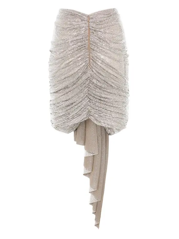 Giuseppe Di Morabito Crystal-embellished Mini Skirt