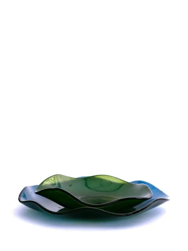 SOPHIE LOU JACOBSEN Small Petal Plate - Green