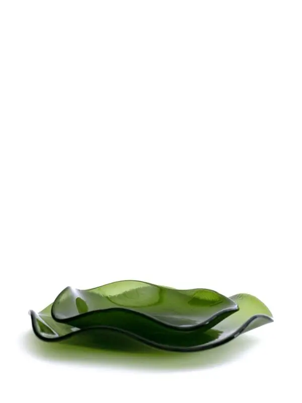 SOPHIE LOU JACOBSEN Small Petal Plate - Green