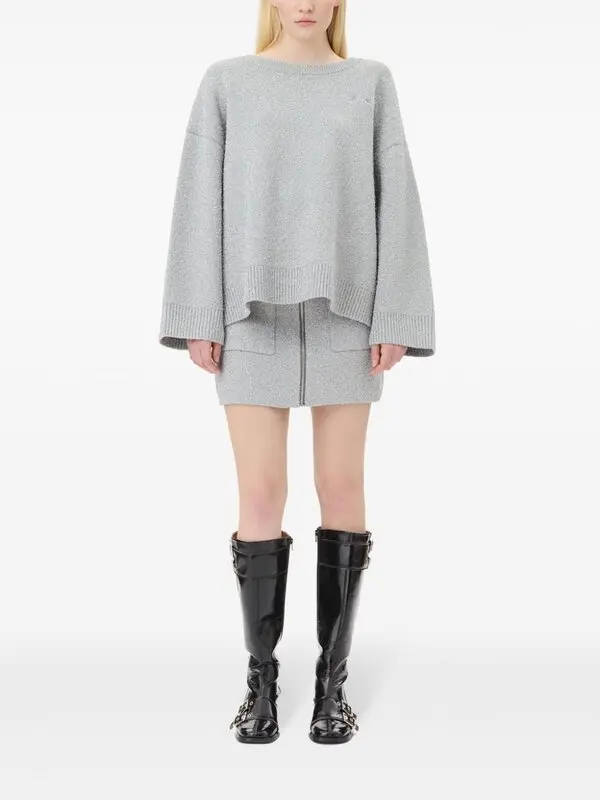 GANNI Extra-long Sleeves Sweater