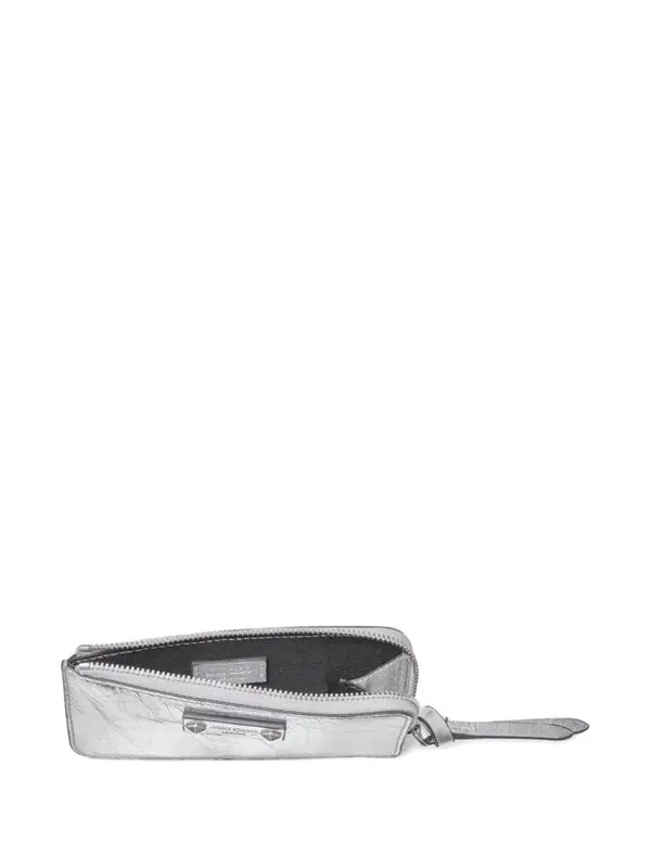 JIMMY CHOO Lise-z Wallet - Silver