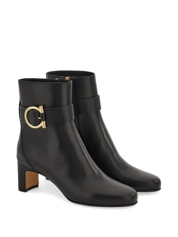 FERRAGAMO 55mm Ankle Boots