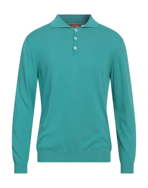 DANIELE FIESOLI Cotton Knit Sweater - Blue