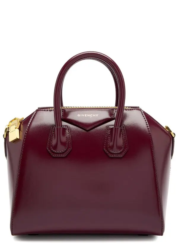 Givenchy Antigona Mini Leather Top Handle Bag