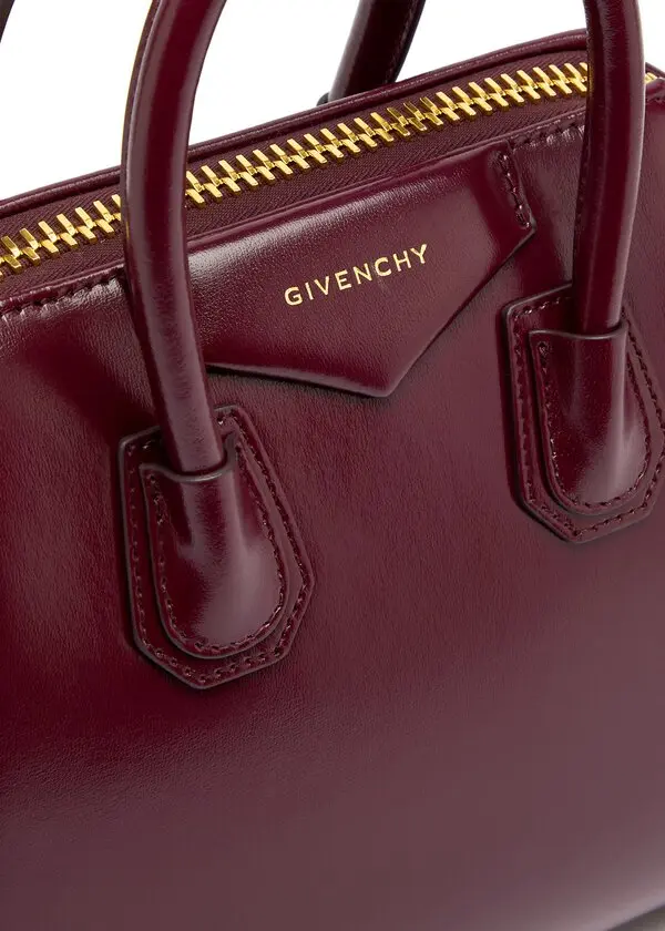 Givenchy Antigona Mini Leather Top Handle Bag