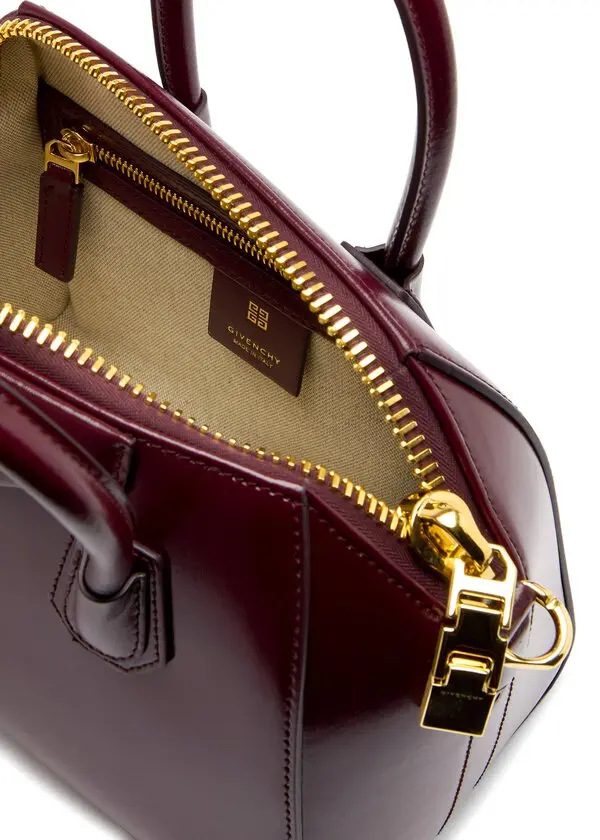 Givenchy Antigona Mini Leather Top Handle Bag