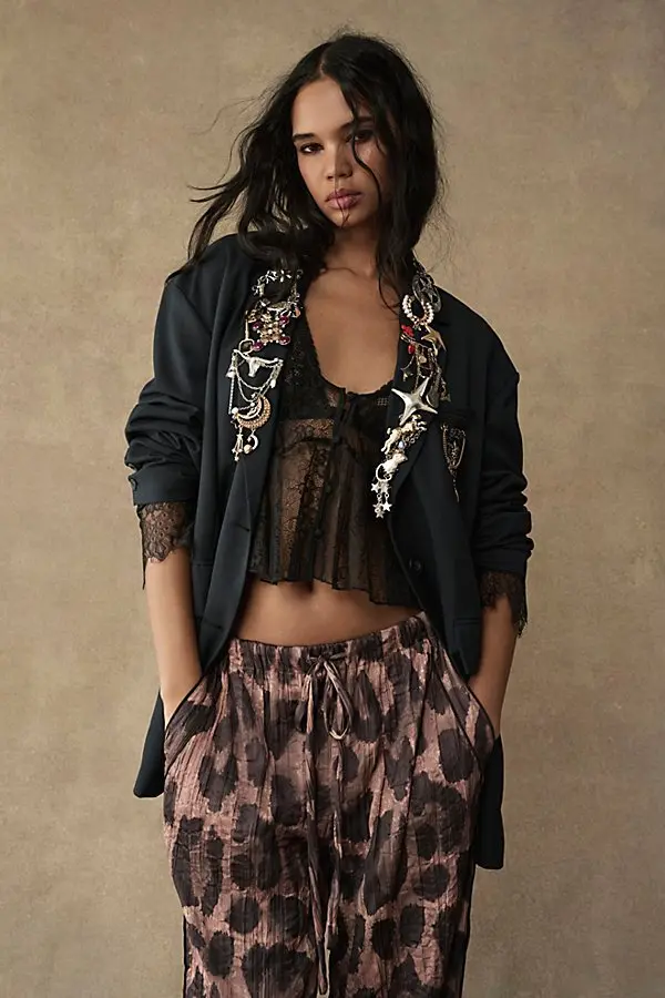 Free People Bella Lace Top