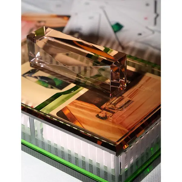 REFLECTIONS COPENHAGEN Favoured Crystal-glass Card Game Box