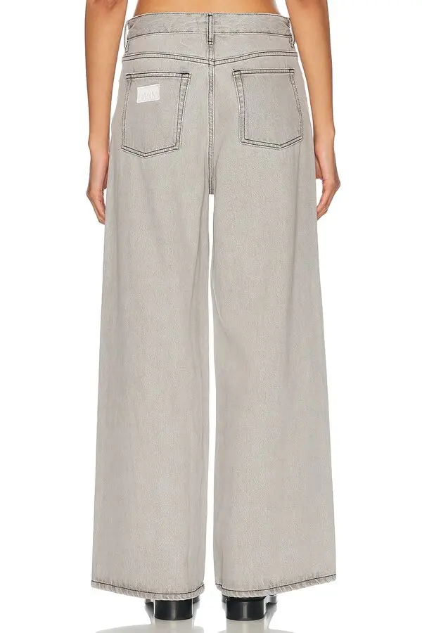 GANNI Wide-leg Jeans
