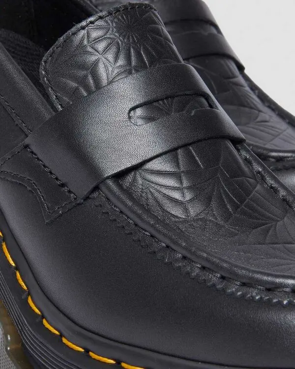 Dr. Martens Corran Wednesday Heeled Loafers - Black | Editorialist