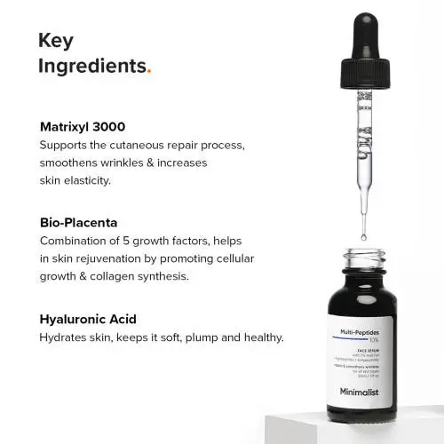 MINIMALIST Multi-peptides 10% Face Serum