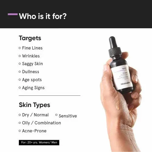 MINIMALIST Retinol 0.3% Face Serum