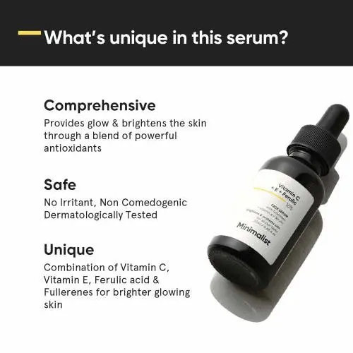 MINIMALIST Vitamin C + E + Ferulic 16% Face Serum