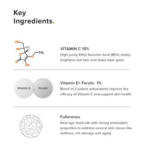 MINIMALIST Vitamin C + E + Ferulic 16% Face Serum