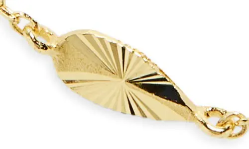 Argento Vivo Textured Station Necklace