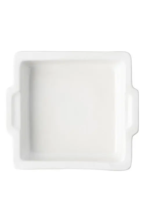 JULISKA Puro Square Baking Dish - Whitewash
