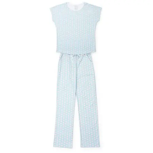LILA AND HAYES Marcia Pajama Pant Set - Seaside Starfish