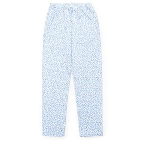 LILA AND HAYES Brent Hangout Pant - Confetti Hearts Blue