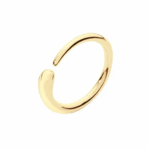LUCY QUARTERMAINE Single Drop Ring - Gold