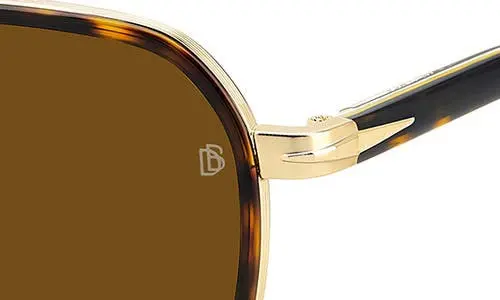 DB EYEWEAR BY DAVID BECKHAM 54mm Aviator Sunglasses
