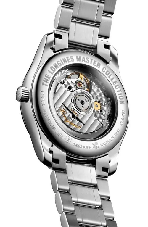 LONGINES Master Automatic Bracelet Watch - White