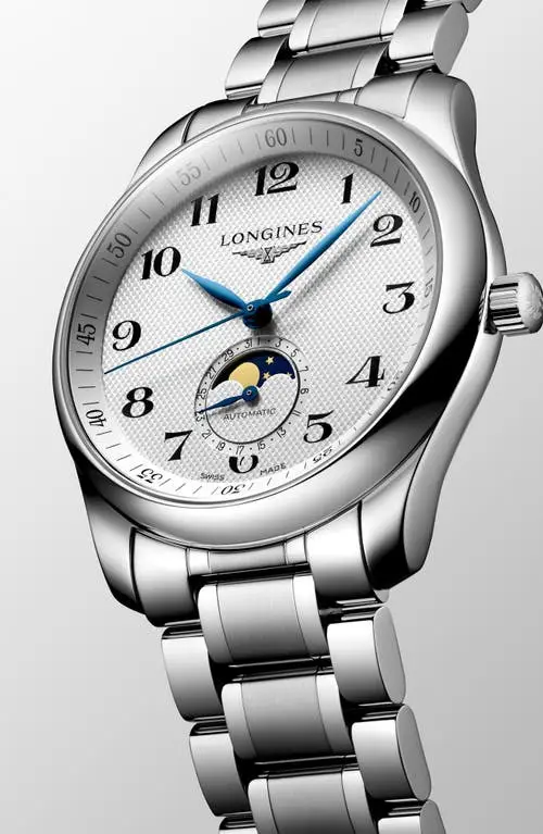 LONGINES Master Automatic Bracelet Watch - White