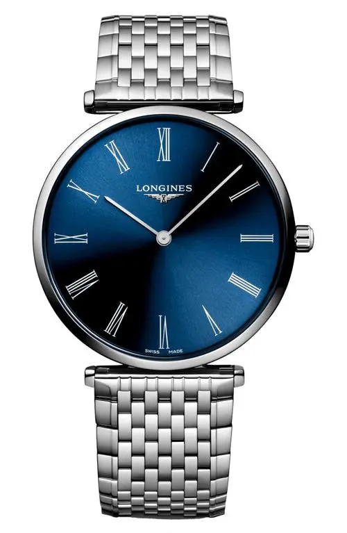 LONGINES La Grande Classique De Bracelet Watch - Blue