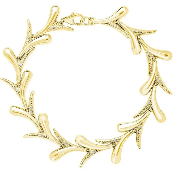 LUCY QUARTERMAINE Sycamore Vermeil Bracelet - Gold