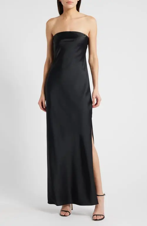 WAYF Odelle Strapless Maxi Dress