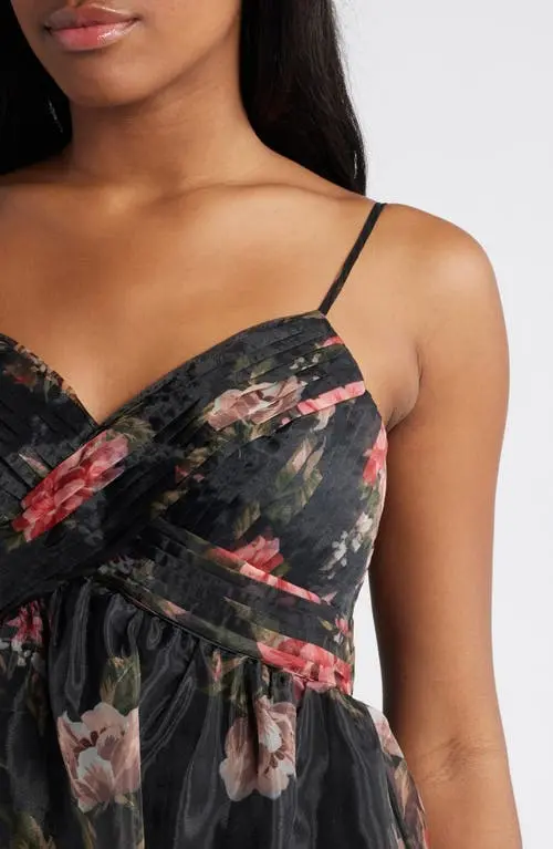 Lulus Truly Extraordinary Organza Maxi Dress