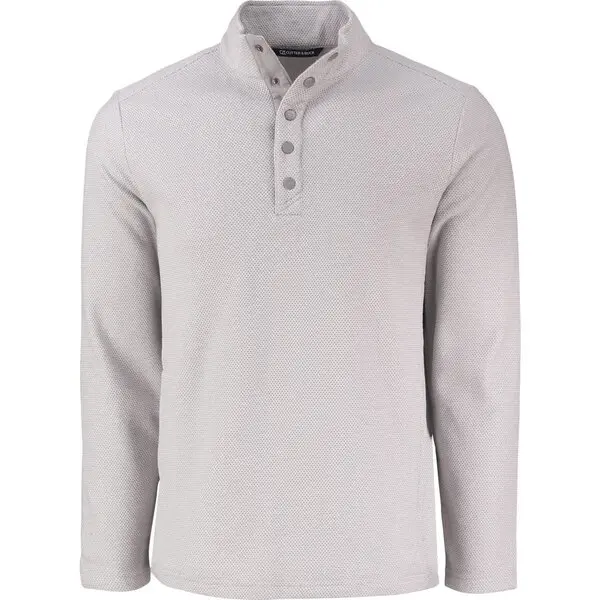 Cutter & Buck Hunts Point Fleece Snap Pullover - Polished