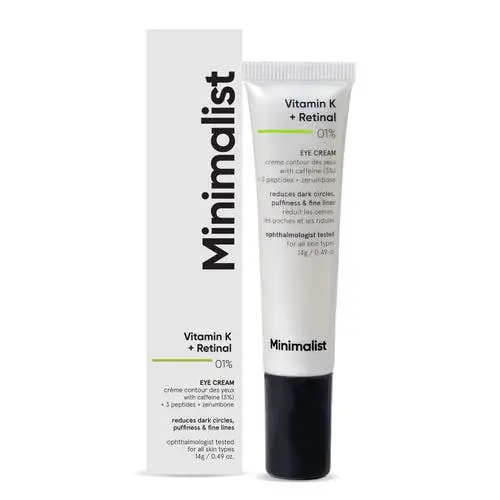 MINIMALIST Vitamin K + Retinal 01% Eye Cream - None