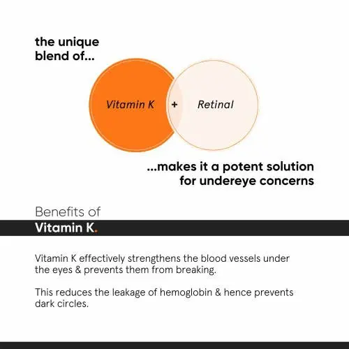 MINIMALIST Vitamin K + Retinal 01% Eye Cream