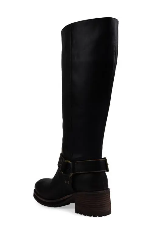 CANDIE'S Reecee Knee High Boots - Brown Leather