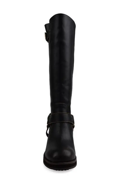 CANDIE'S Reecee Knee High Boots - Brown Leather