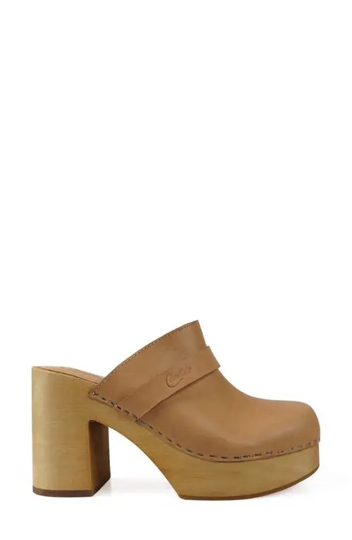CANDIE'S Blaze Platform Clog - Natural