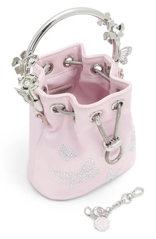 Aldo Crystal Embellished Crossbody Bag - Pink | Editorialist