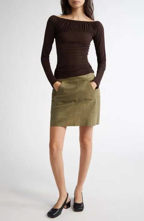 Paloma Wool Azucar Shirred Knit Top