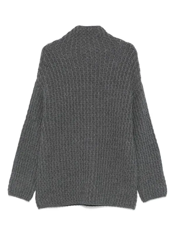 FORME D'EXPRESSION Chunky Ribbed-knit Sweater - Grey