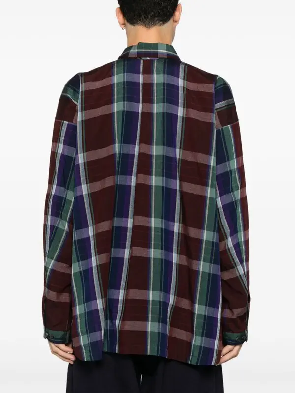 JAN JAN VAN ESSCHE Madras-check Shirt