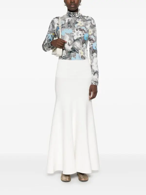 Tory Burch Printed Jersey T-shirt - Blue