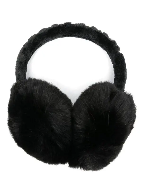 Goldbergh Faux-fur Earwarmers - Black