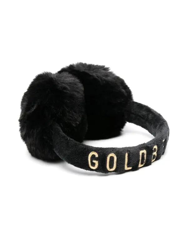 Goldbergh Faux-fur Earwarmers - Black