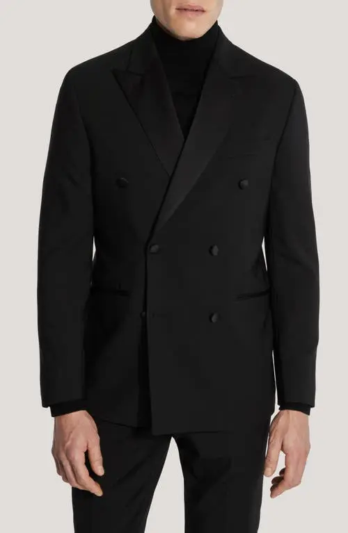 JACK VICTOR Eden Double Breasted Wool Tuxedo