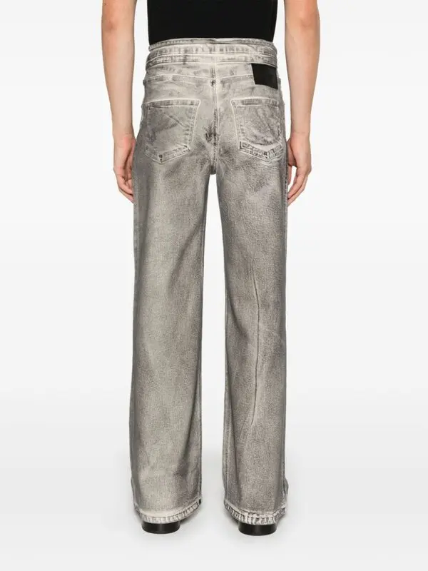 Ottolinger Coated-finish Wide Leg Jeans