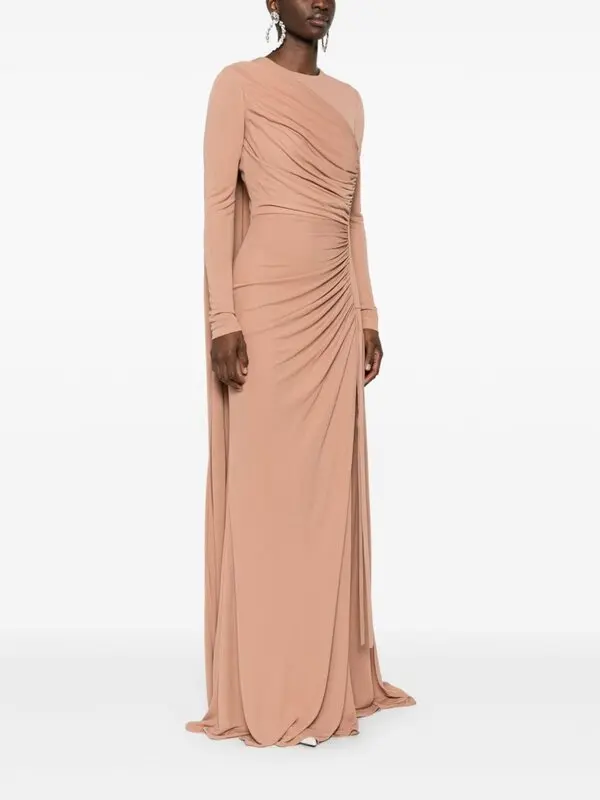 Elie Saab Draped-detail Gown