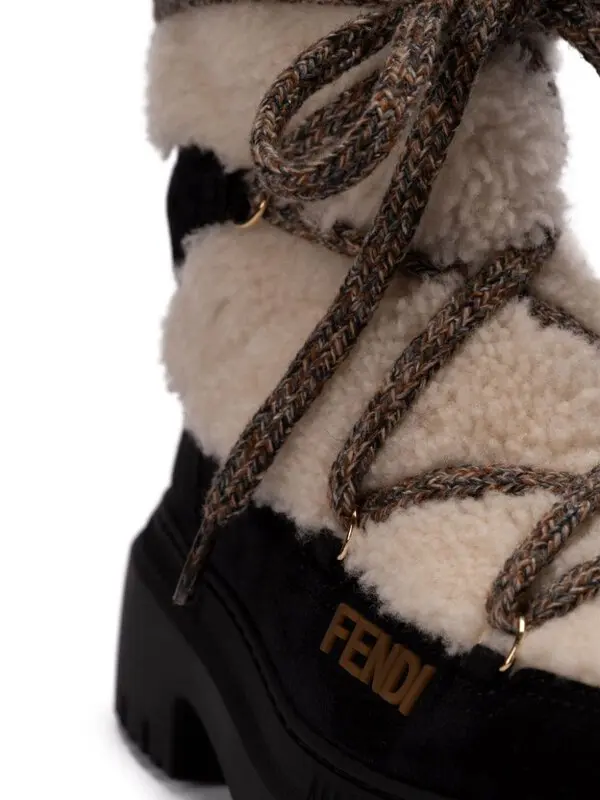 Fendi 55mm Après Chic Ski Boots - Black