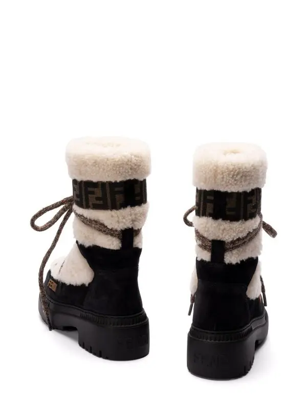 Fendi 55mm Après Chic Ski Boots - Black